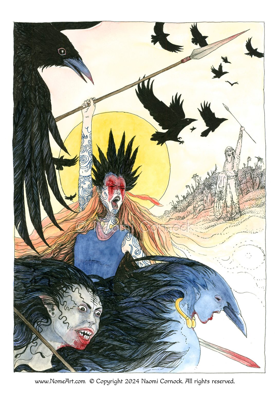 The Morrigan Archives - Art of Naomi Cornock