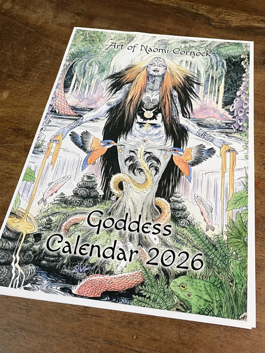 Goddess Calendar 2026 - Art of Naomi Cornock